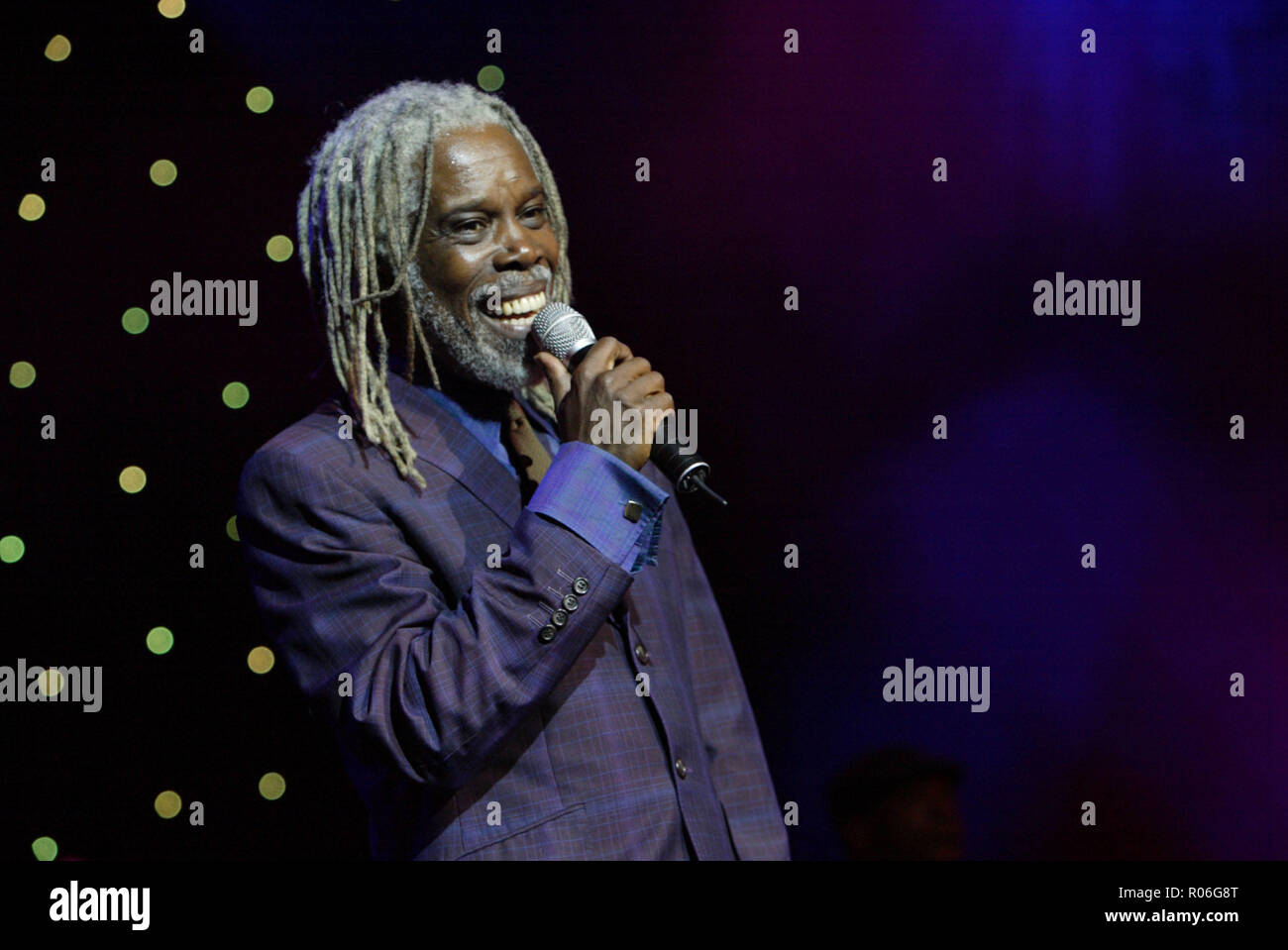 Billy Ocean performing live in concert at Sydney Entertainment Centre ...