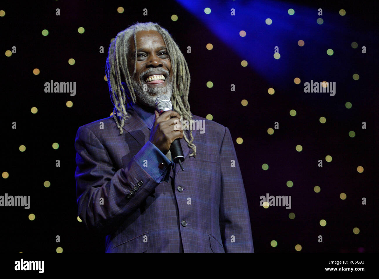 Billy Ocean performing live in concert at Sydney Entertainment Centre ...