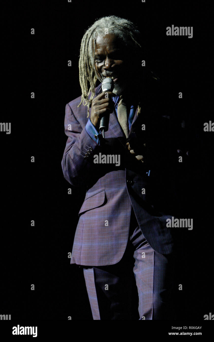 Billy Ocean performing live in concert at Sydney Entertainment Centre ...