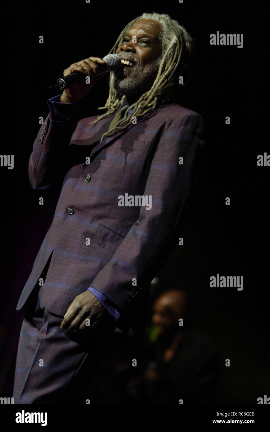 Billy Ocean performing live in concert at Sydney Entertainment Centre ...