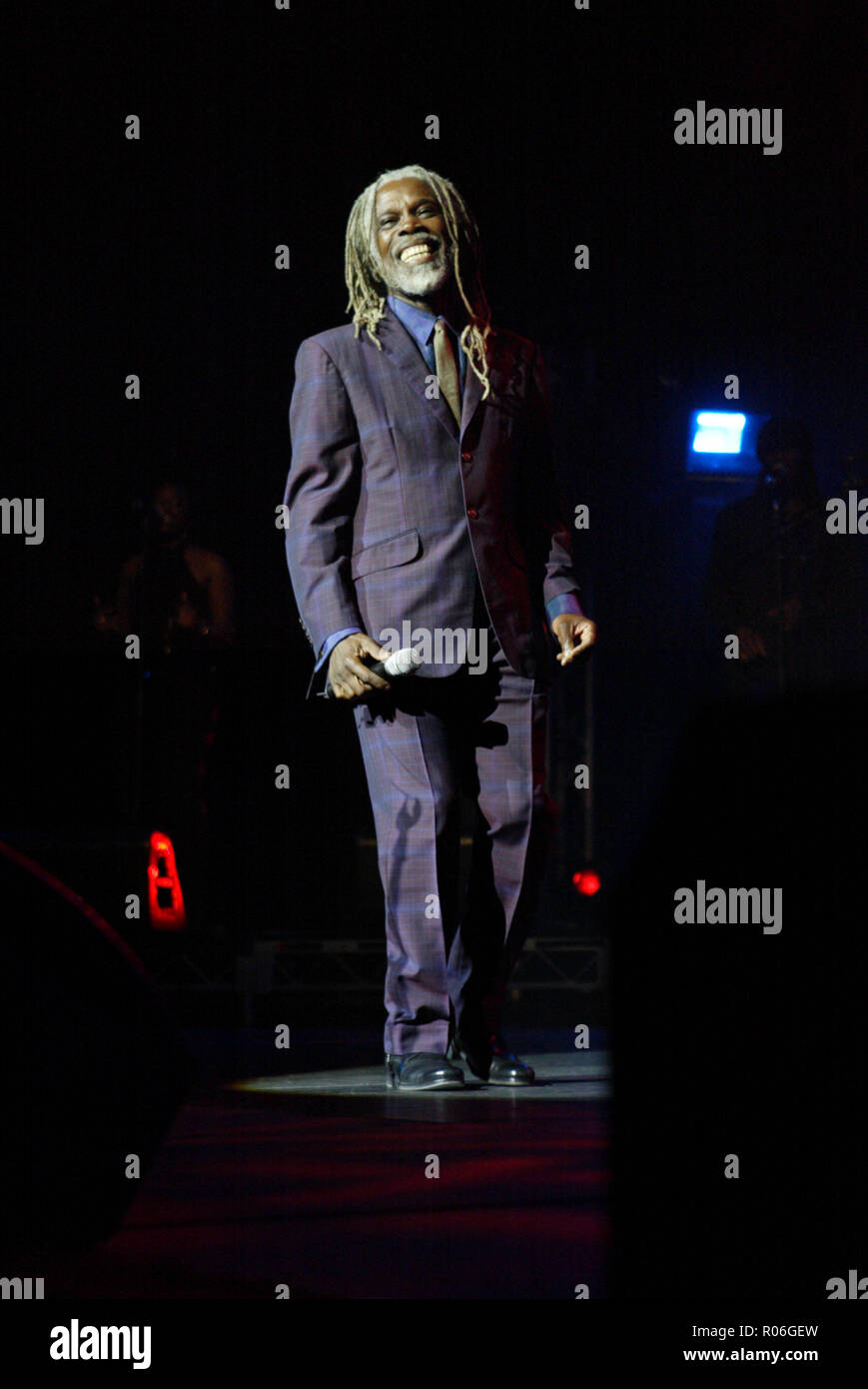 Billy Ocean performing live in concert at Sydney Entertainment Centre ...