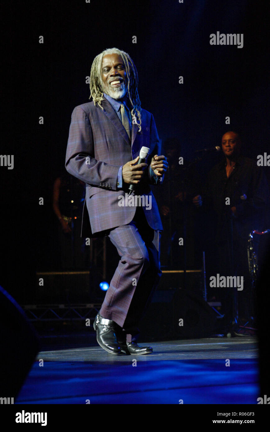 Billy Ocean performing live in concert at Sydney Entertainment Centre ...
