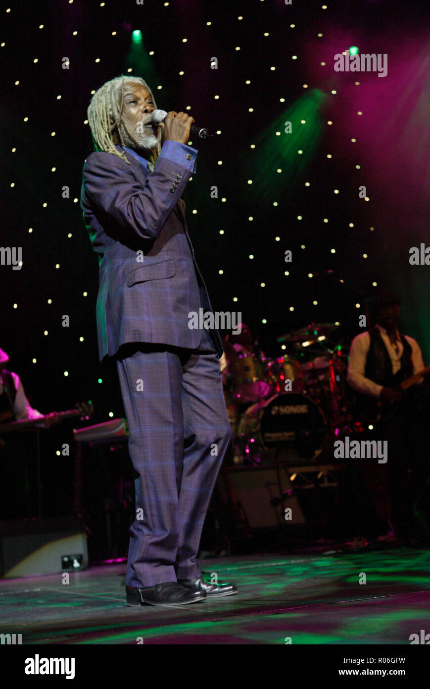 Billy Ocean performing live in concert at Sydney Entertainment Centre ...