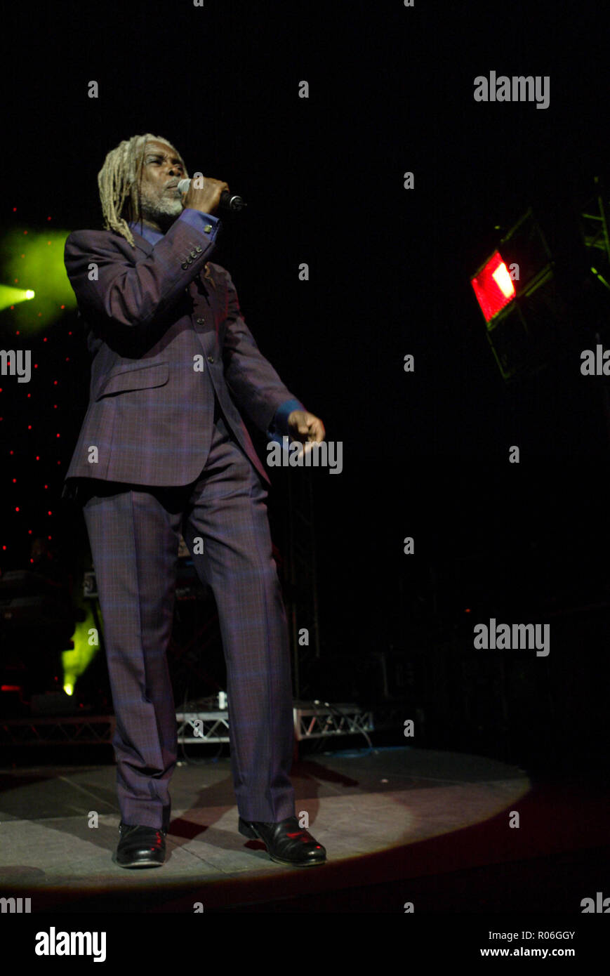 Billy Ocean performing live in concert at Sydney Entertainment Centre ...