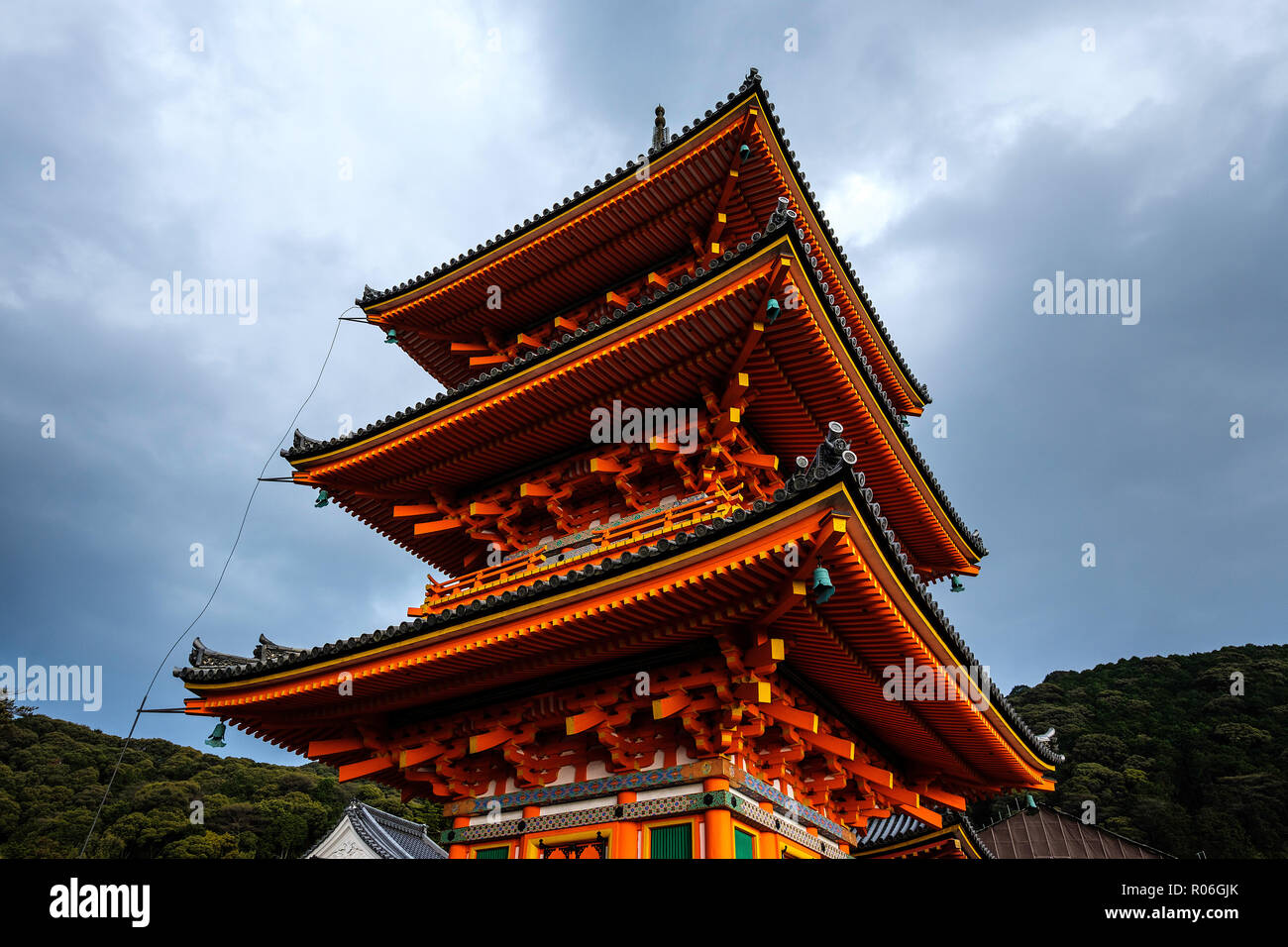 Japan's Kyoto kiyomizu temple Stock Photo - Alamy