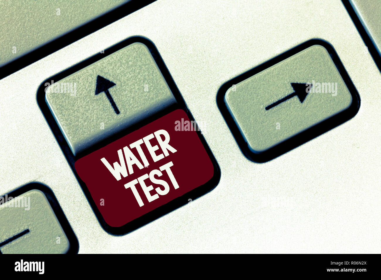 Word writing text Water Test. Business concept for Sampling of various ...