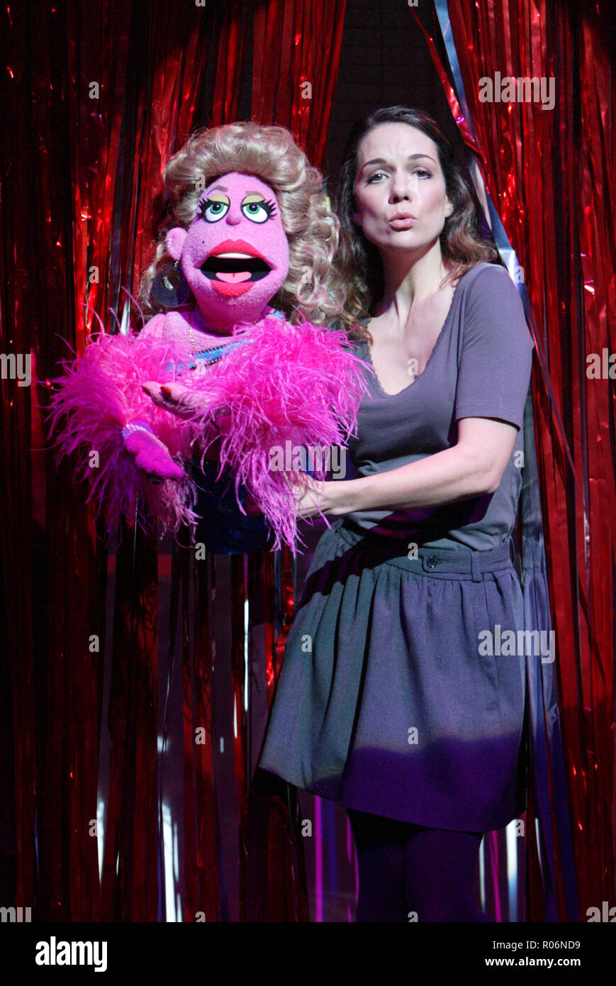 Michala Banas and 'Lucy the Slut' Cast and puppets from the adult ...