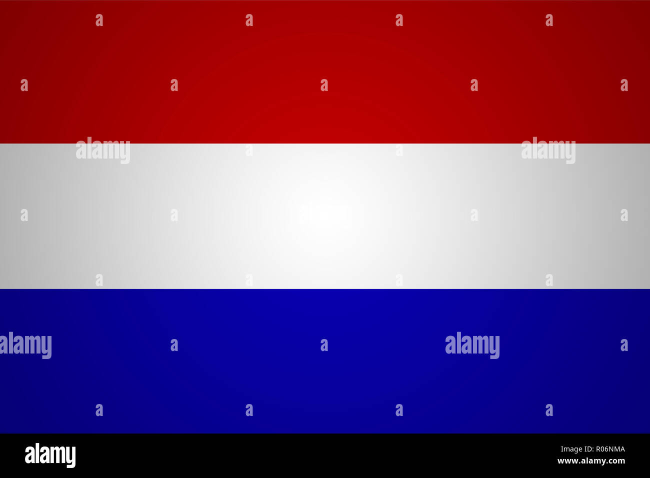 Flag of Netherlands in minimalistic design and high quality Stock Photo ...