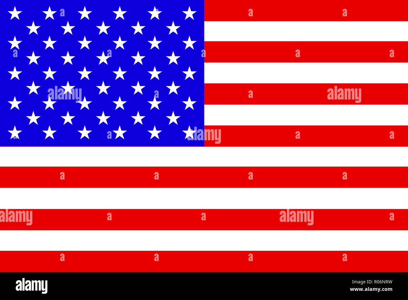 Flag of USA in minimalistic design and high quality Stock Photo - Alamy