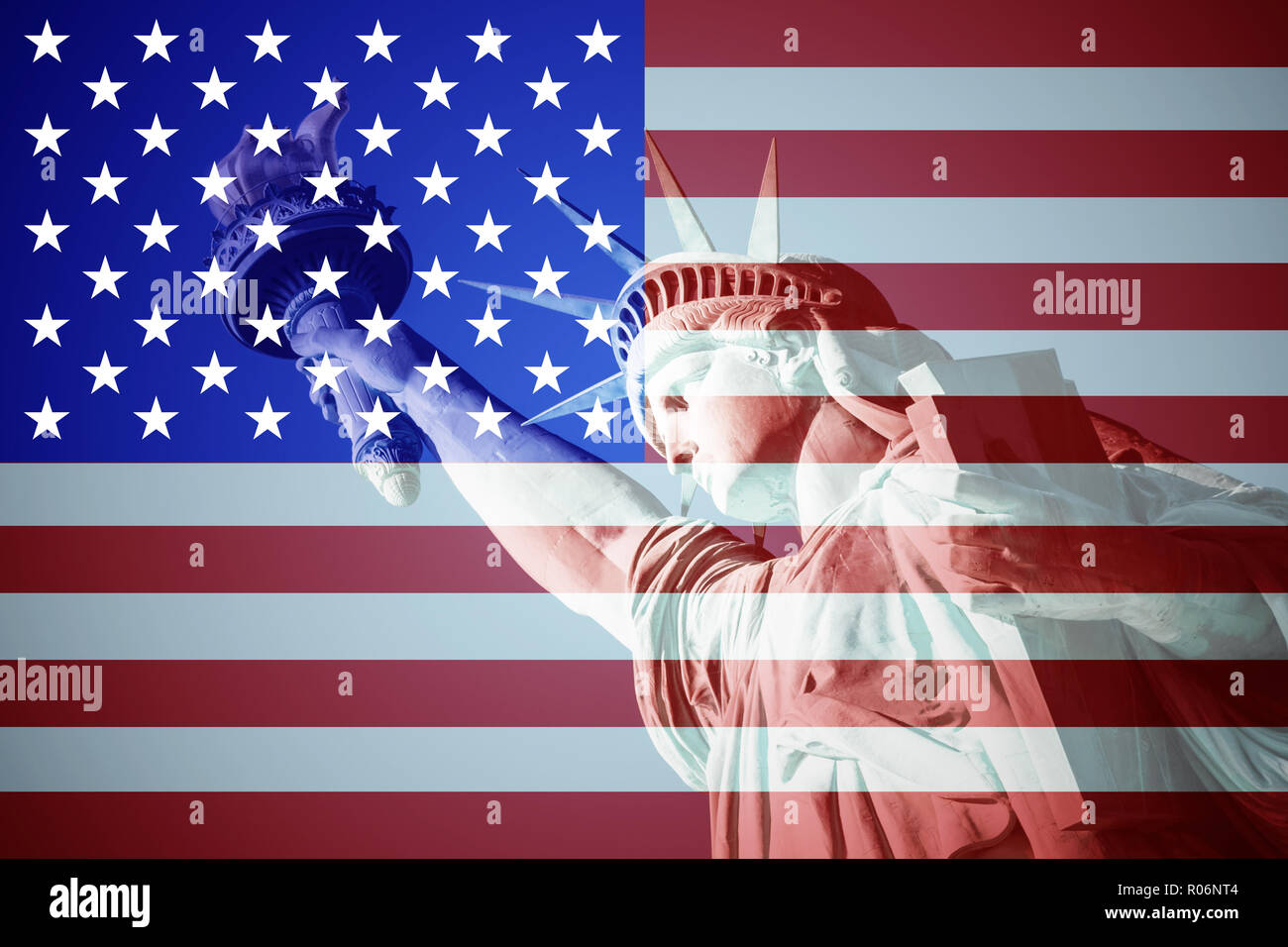 Flag of USA in minimalistic design and high quality Stock Photo - Alamy