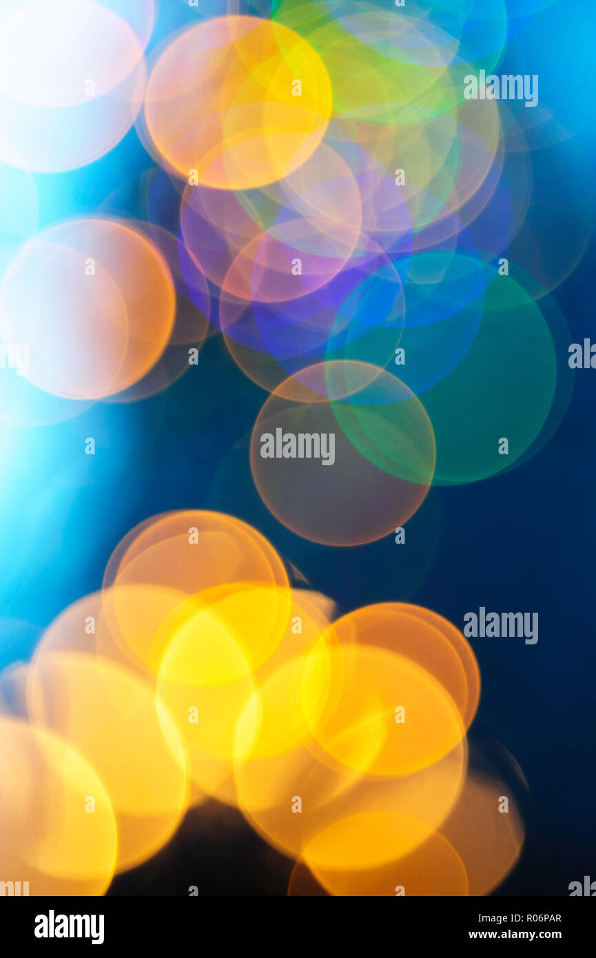 Christmas lights defocused Stock Photo - Alamy