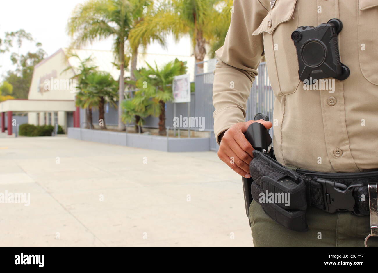 Security officer guard stop hi-res stock photography and images - Alamy