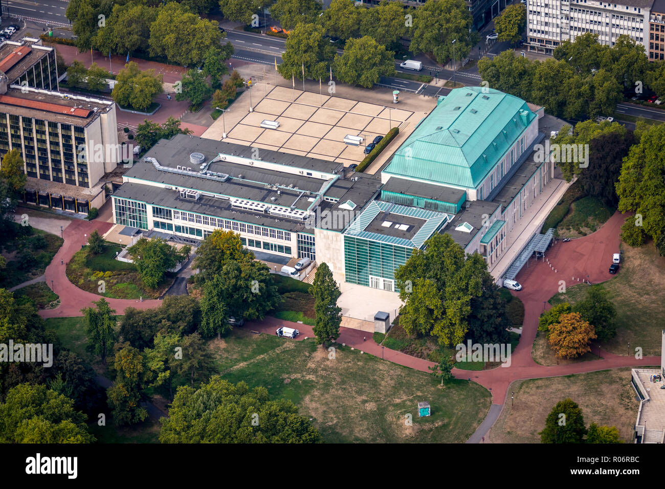 Philharmonie essen next to aalto theater hi-res stock photography and ...