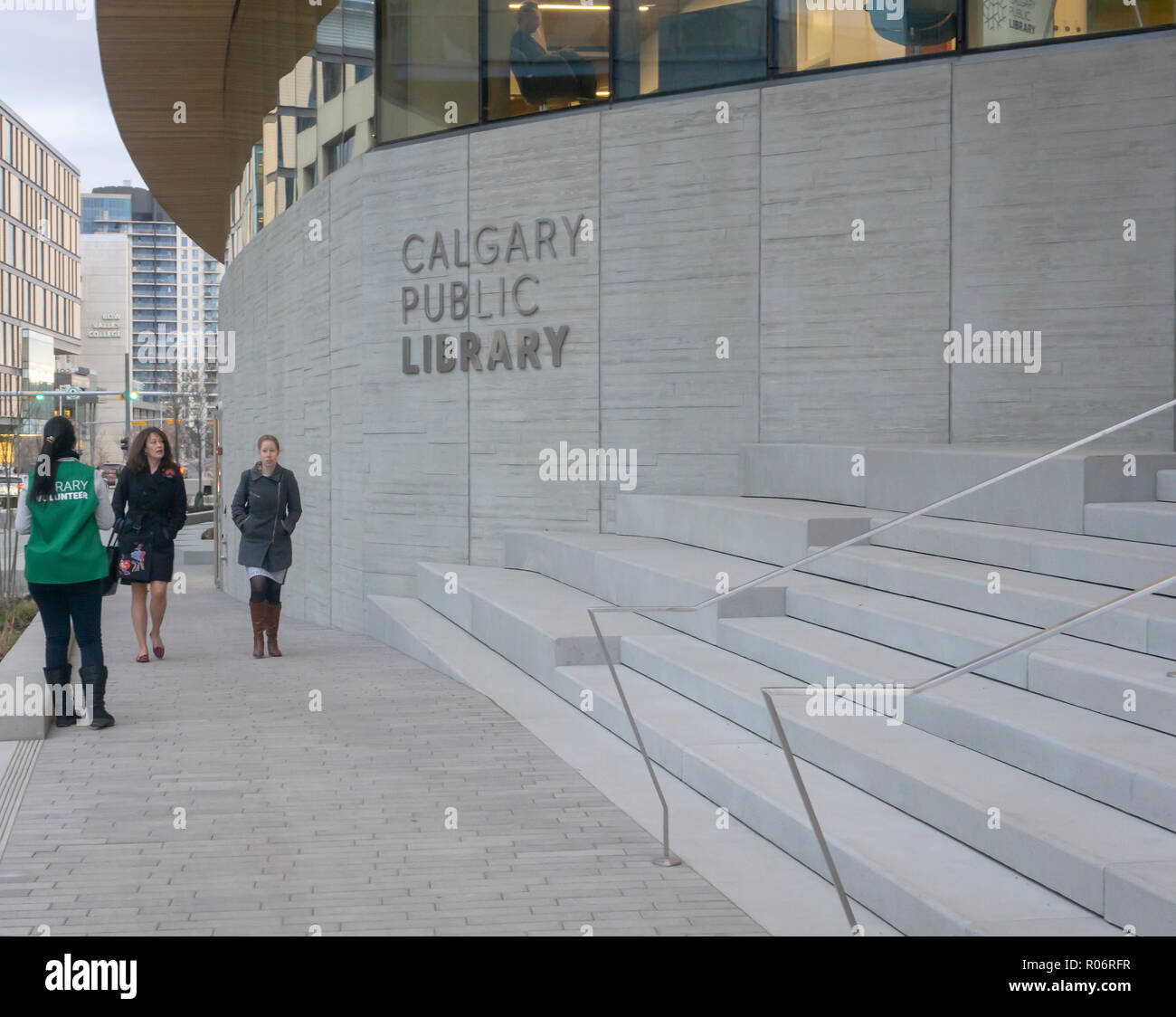 New Central Library Calgary Alberta Canada Stock Photo - Alamy