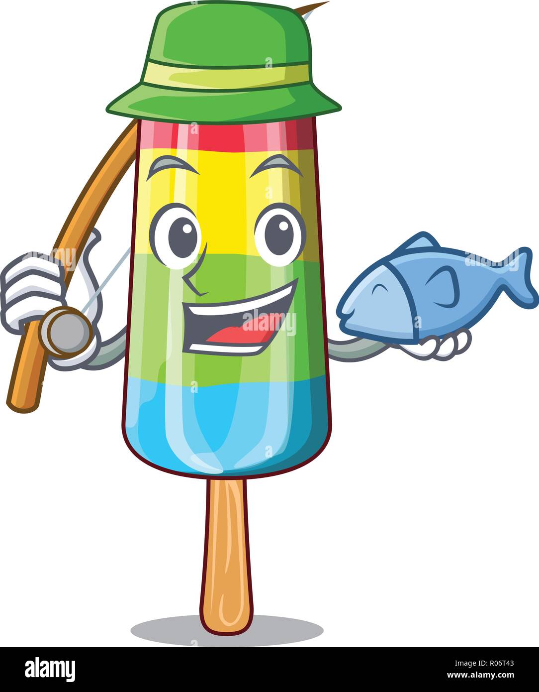 Homemade ice cream bucket Stock Vector Images - Alamy