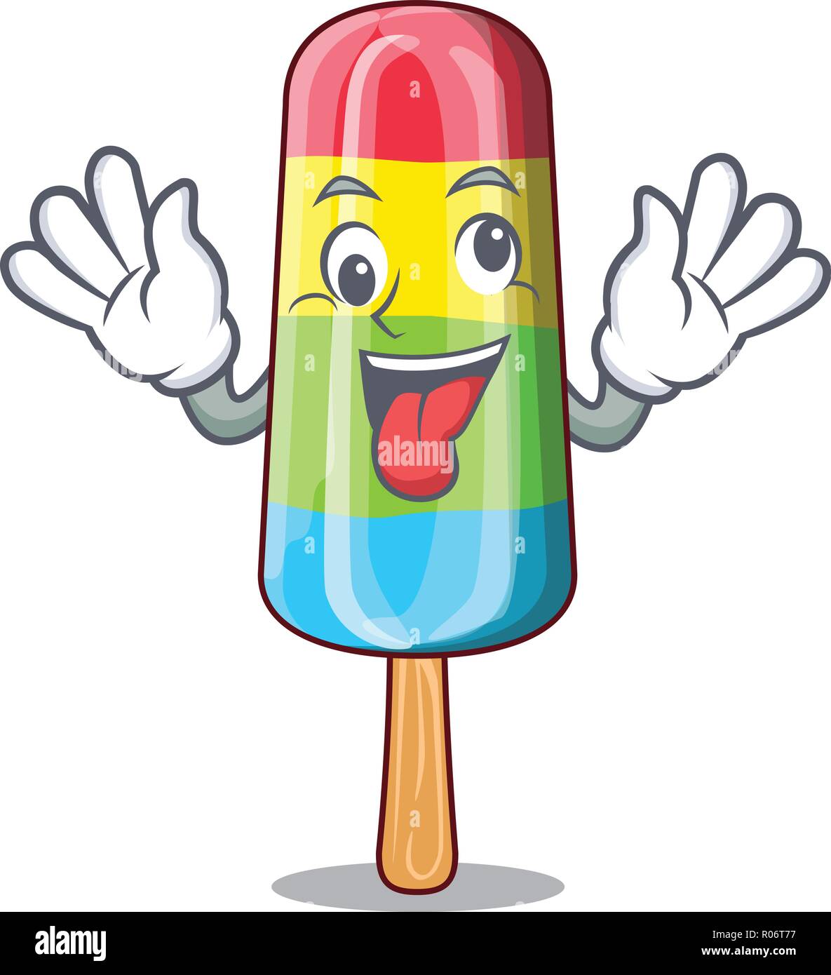 Crazy ice cream illustration hi-res stock photography and images - Alamy