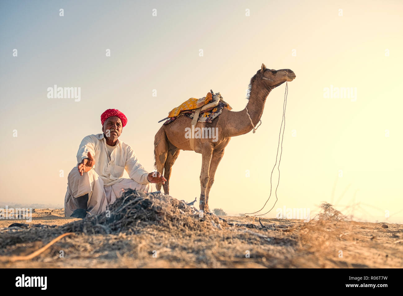 Jaisalmer desert activities hi-res stock photography and images - Alamy