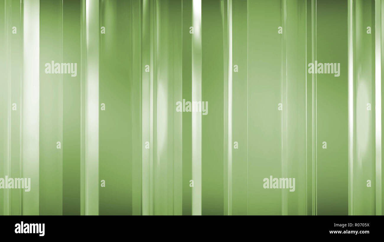 3D rendering of abstract thin glass panels in space. Panels shine and ...