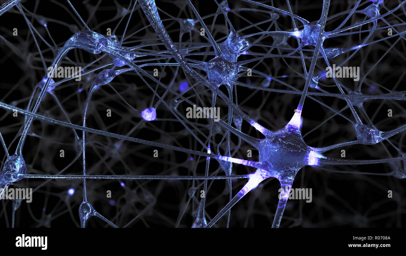 Neuron Synapse 3d