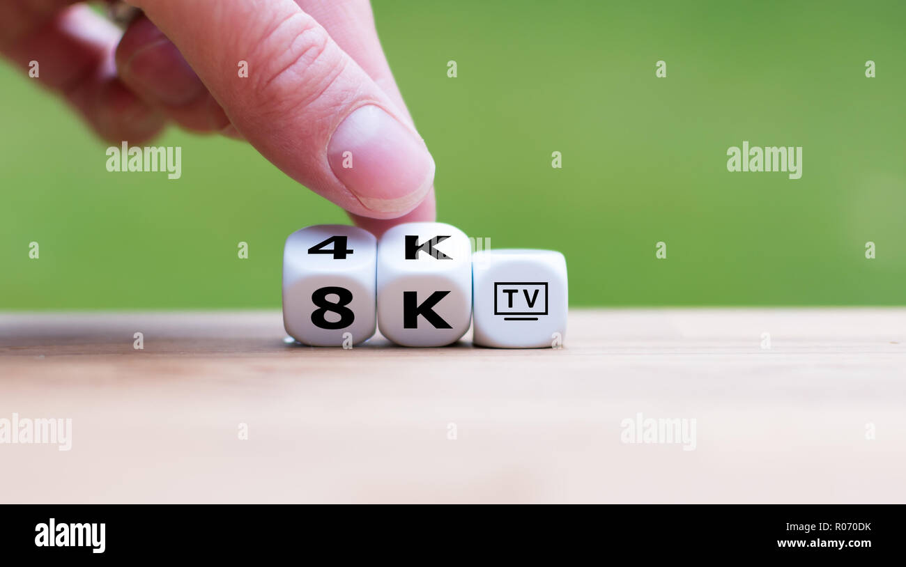 8k video symbol ultra hi-res stock photography and images - Alamy