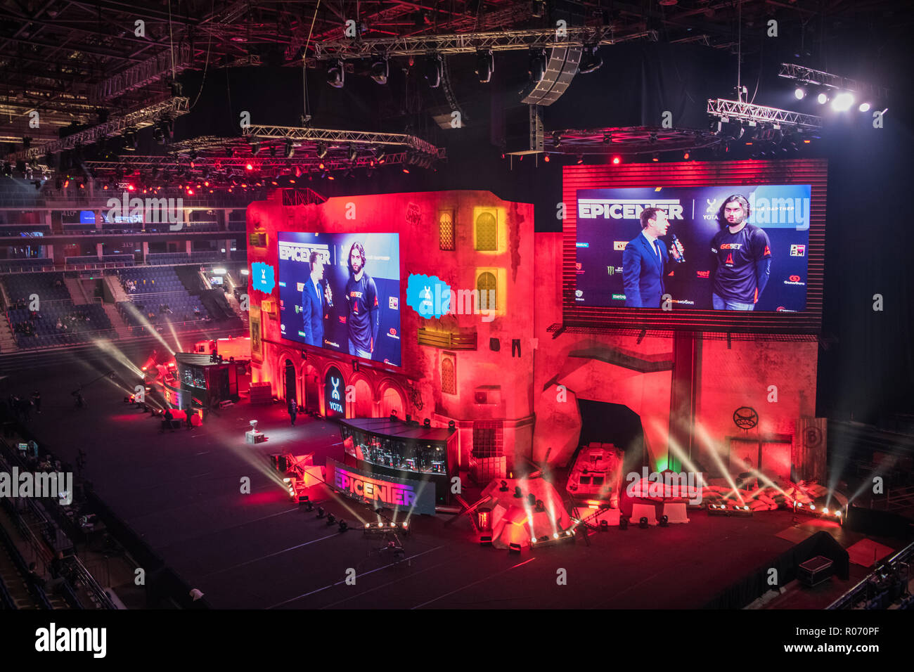 MOSCOW, RUSSIA - OCTOBER 27 2018: EPICENTER Counter Strike: Global ...