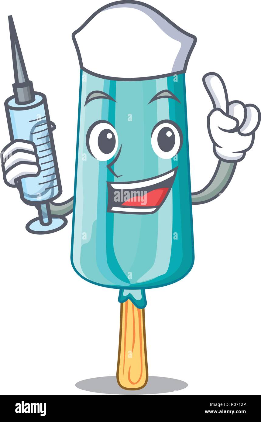 Nurse ice cream thee character shaped cherry Stock Vector Image & Art ...