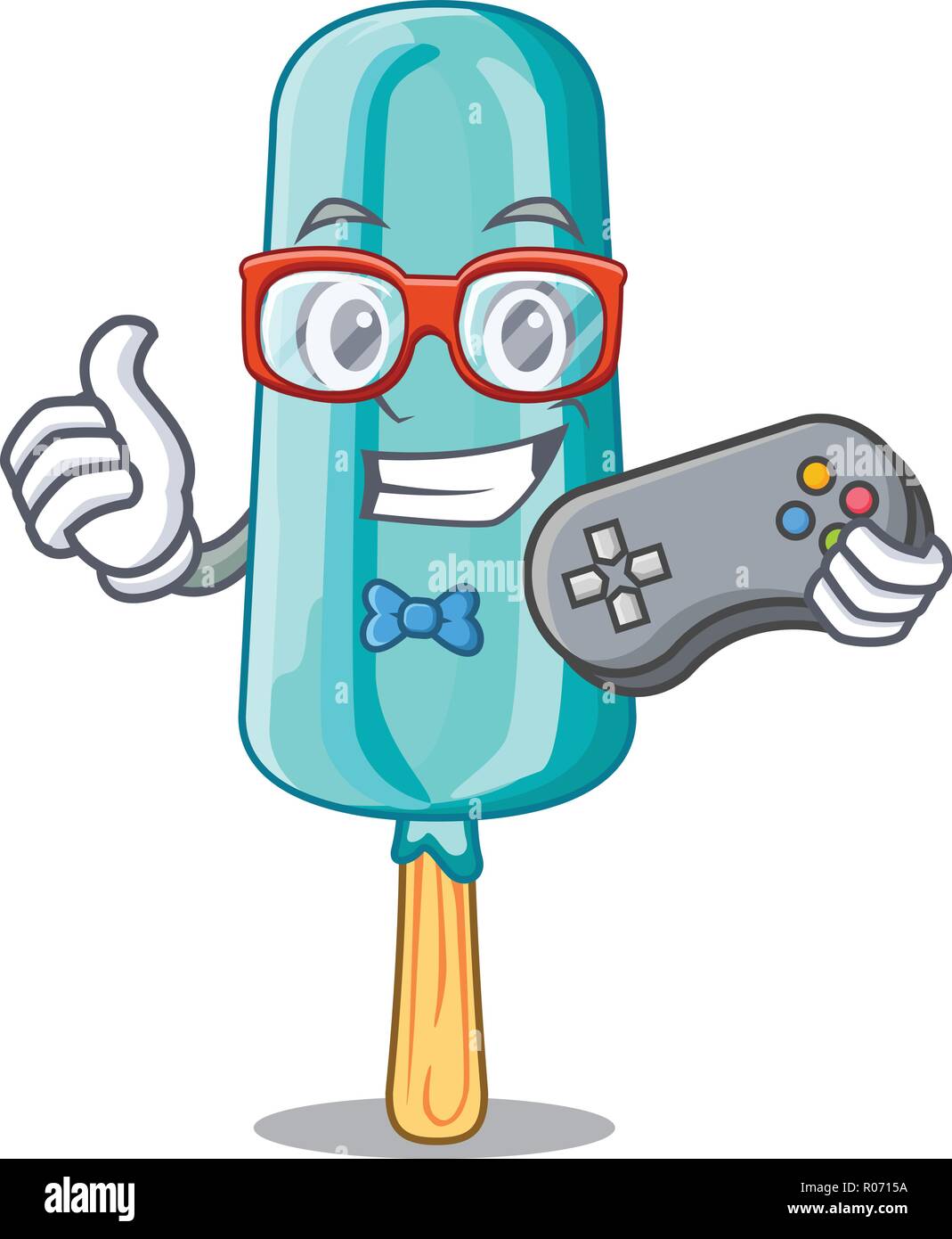 Ice cream stick cartoon character hi-res stock photography and images ...