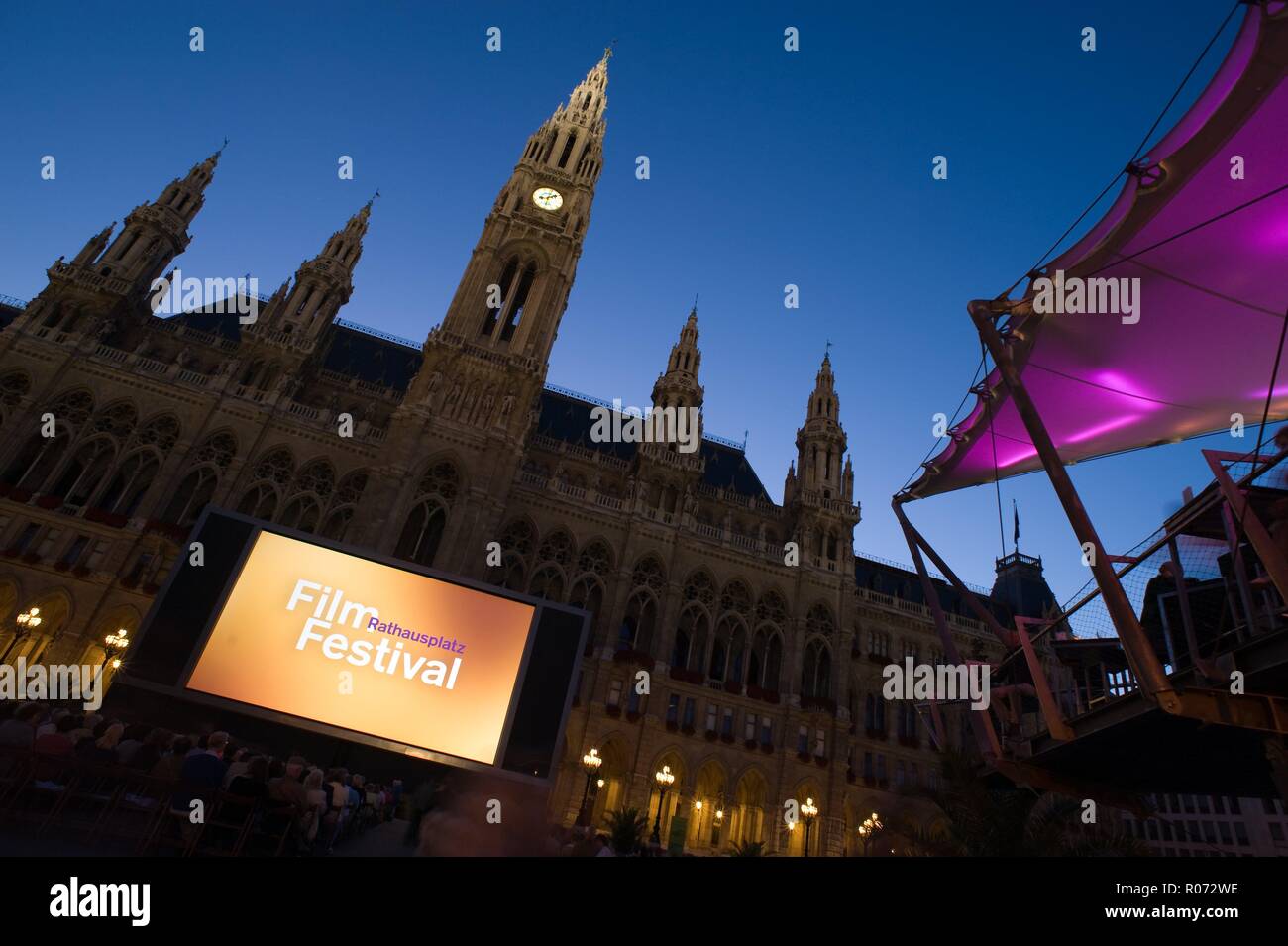 Rathausplatz vienna cinema hi-res stock photography and images - Alamy