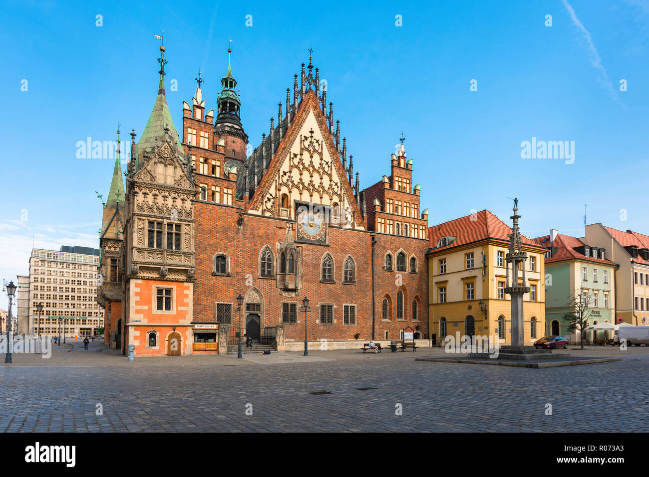 Renaissance gothic town hall hi-res stock photography and images - Alamy