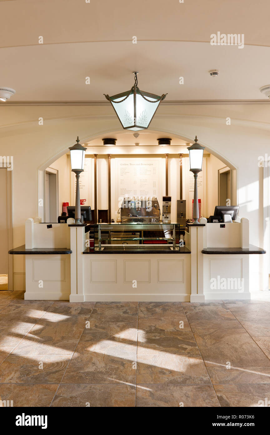 Cafe in museum Stock Photo - Alamy