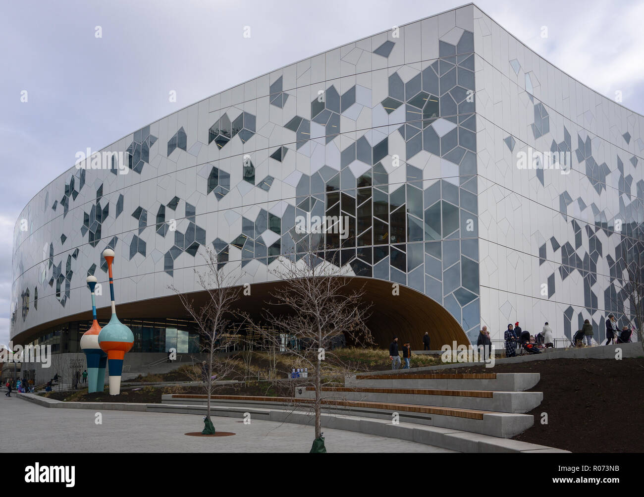 New Central Library Calgary Alberta Canada Stock Photo - Alamy