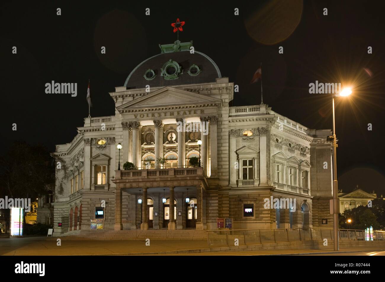 Wien, Volkstheater - Vienna, Volkstheater Stock Photo - Alamy
