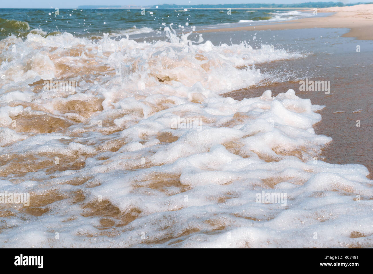 Storm sea waves on cloudy hi-res stock photography and images - Alamy