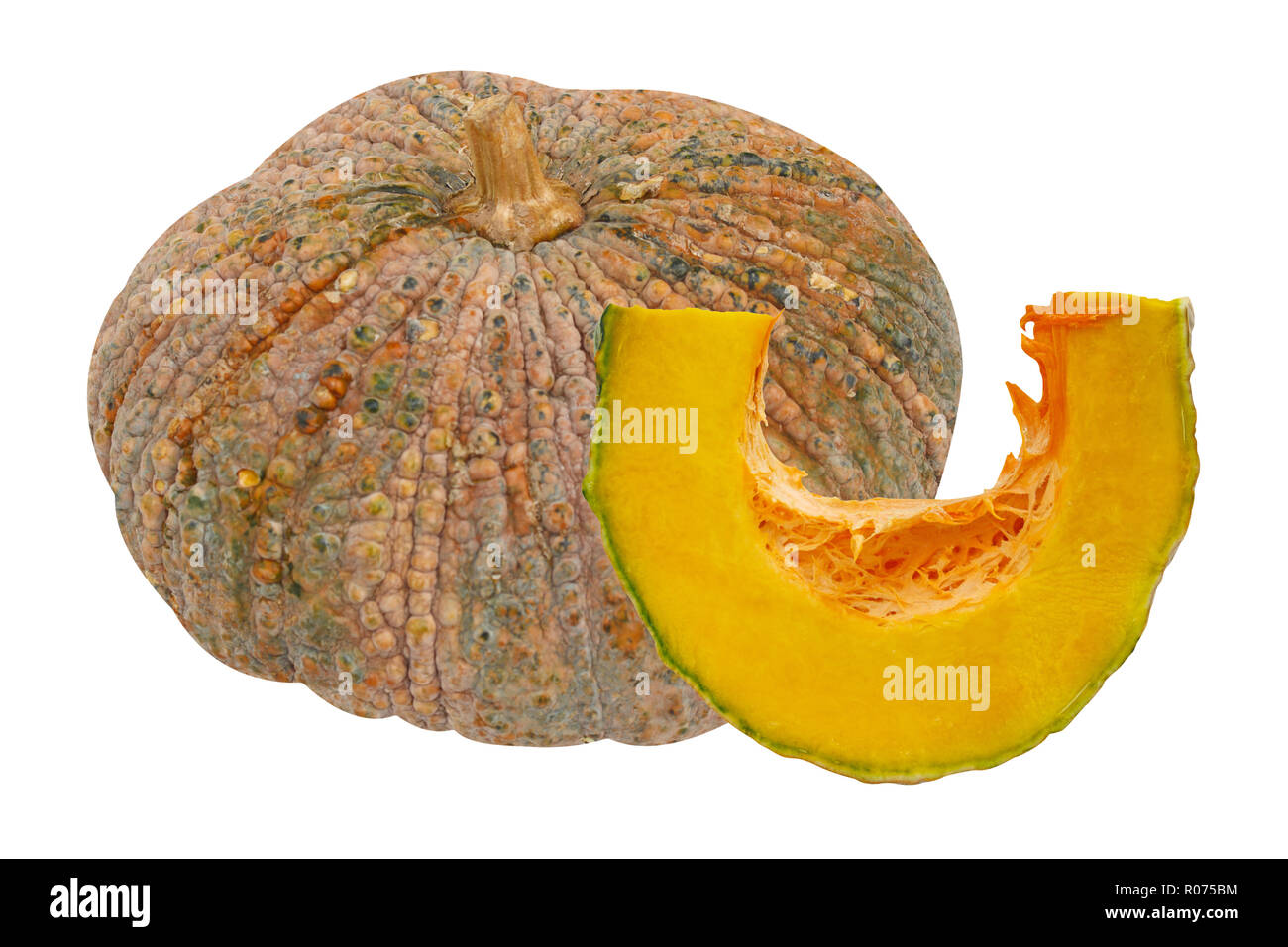 Pumpkin isolated on white background Stock Photo - Alamy