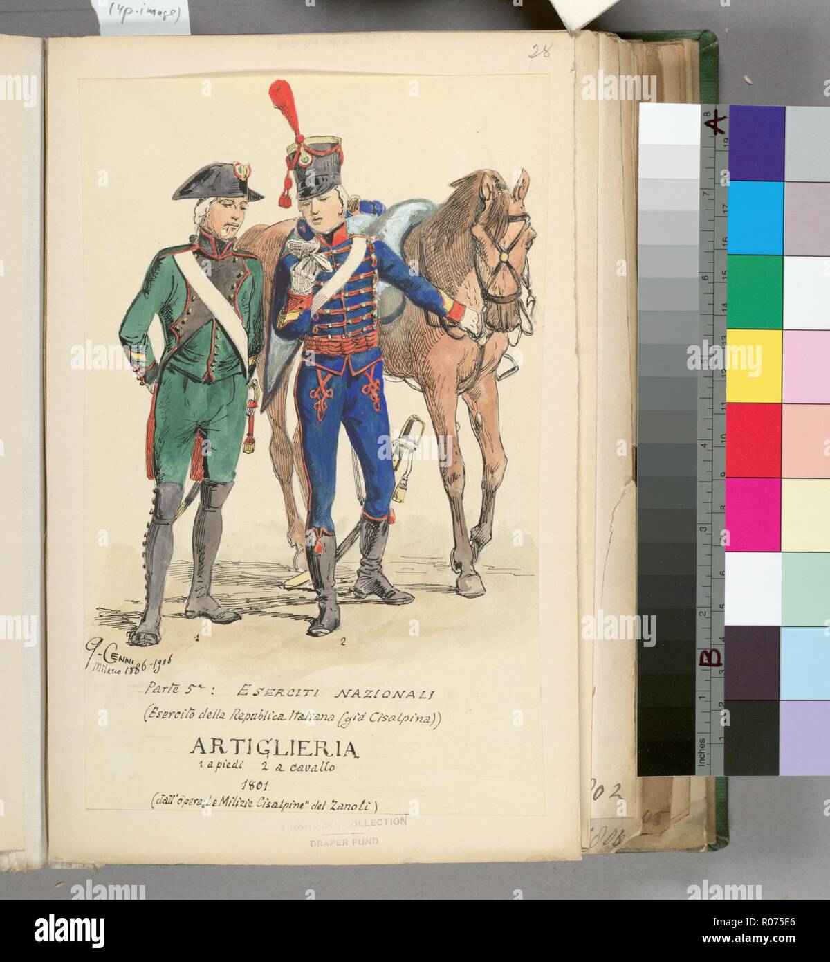 Italian cavalry uniform hi-res stock photography and images - Alamy