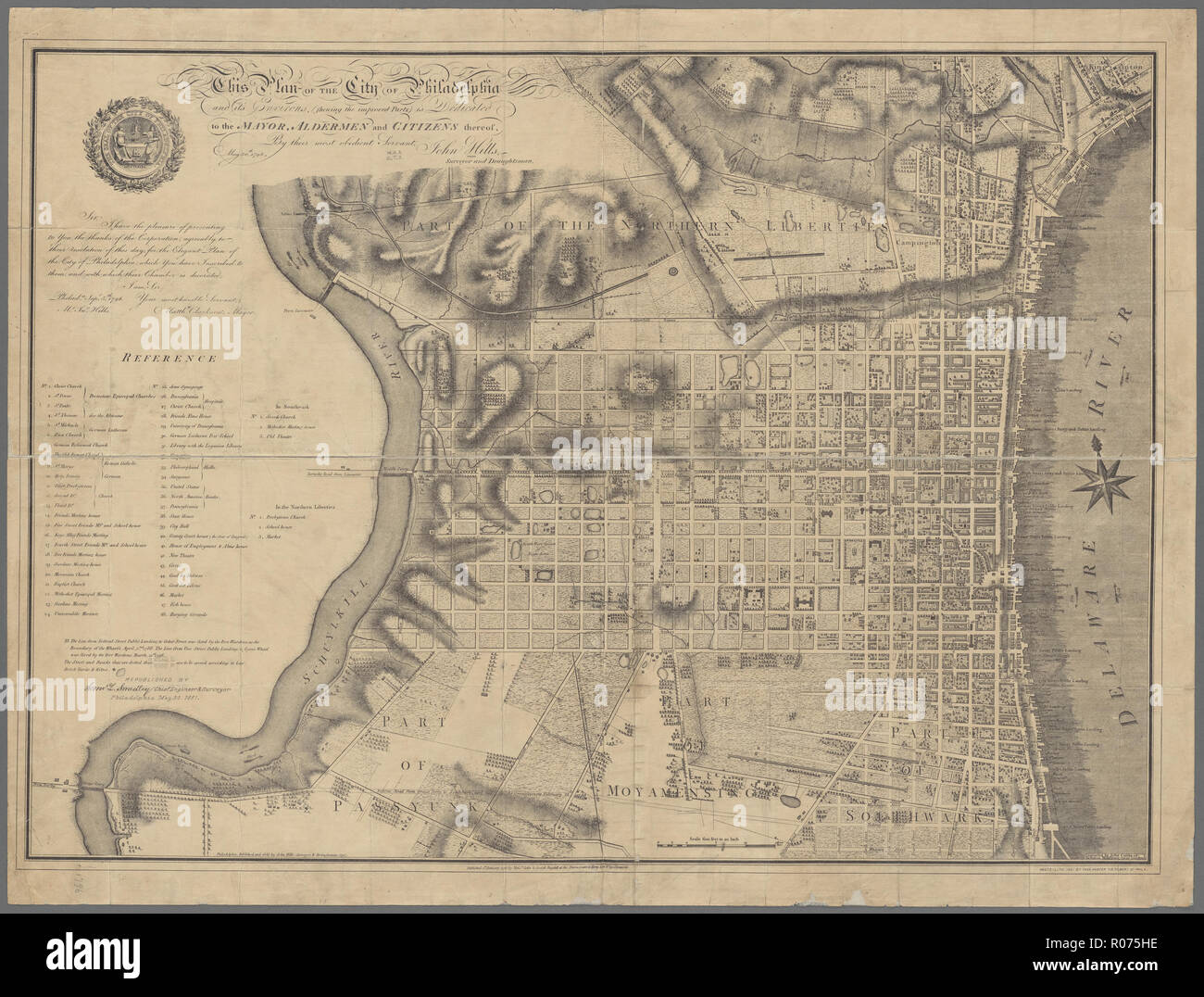 vintage american map Stock Photo - Alamy