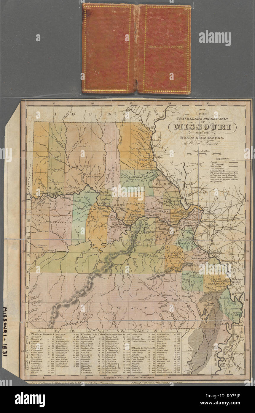 vintage american map Stock Photo - Alamy