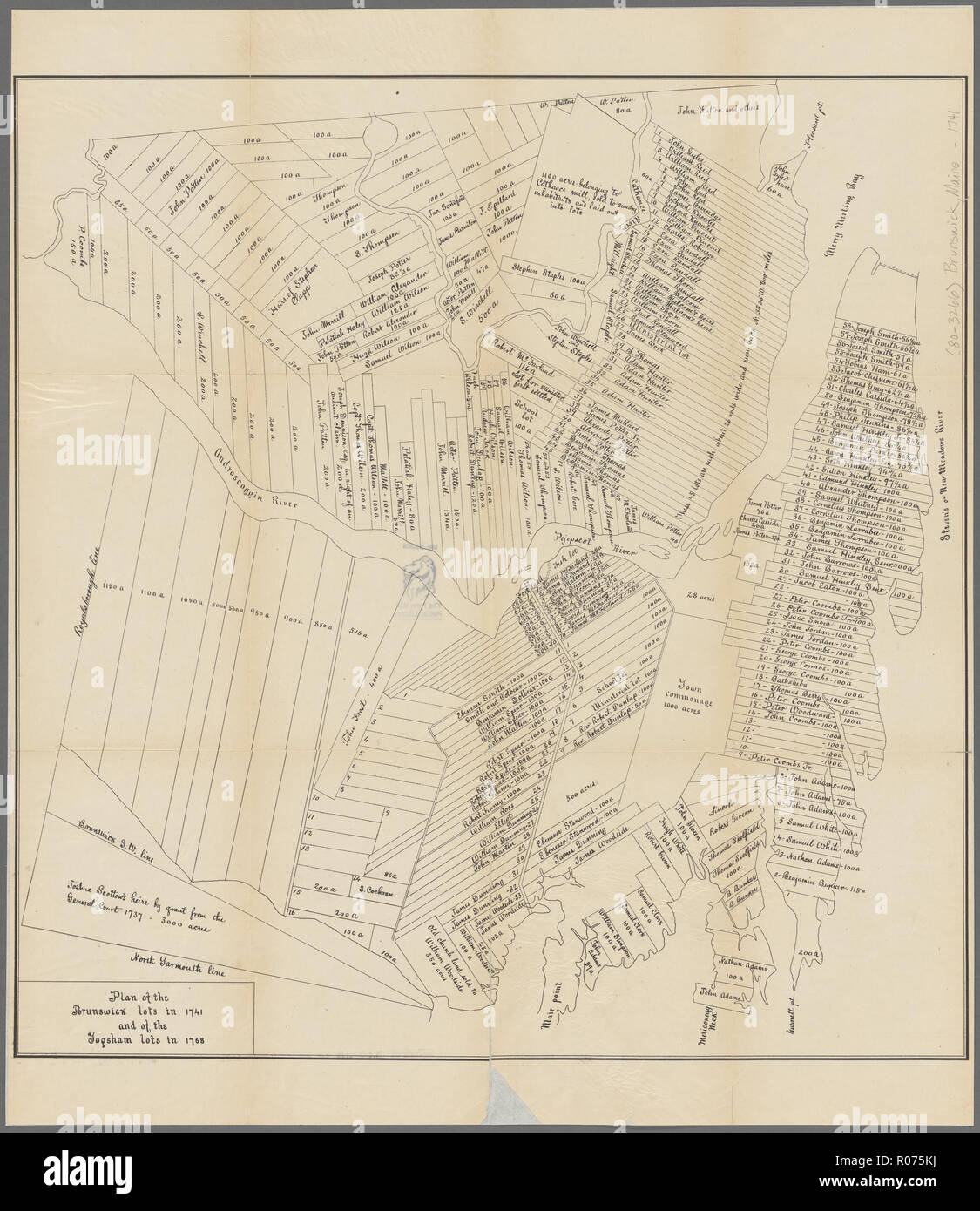 vintage american map Stock Photo - Alamy