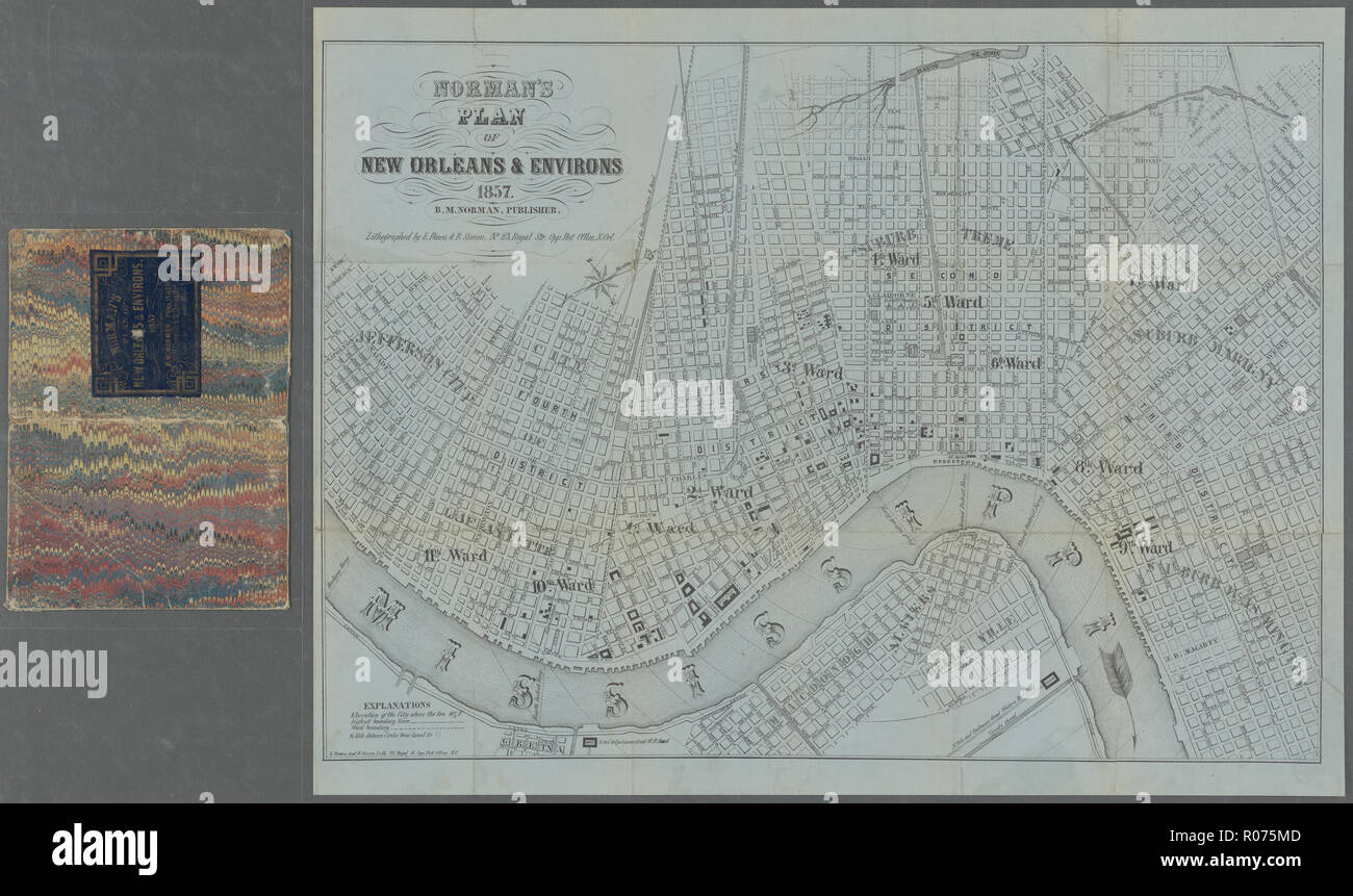 vintage american map Stock Photo - Alamy
