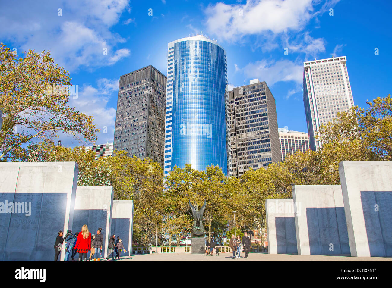 Battery park new york city nyc hi-res stock photography and images - Alamy