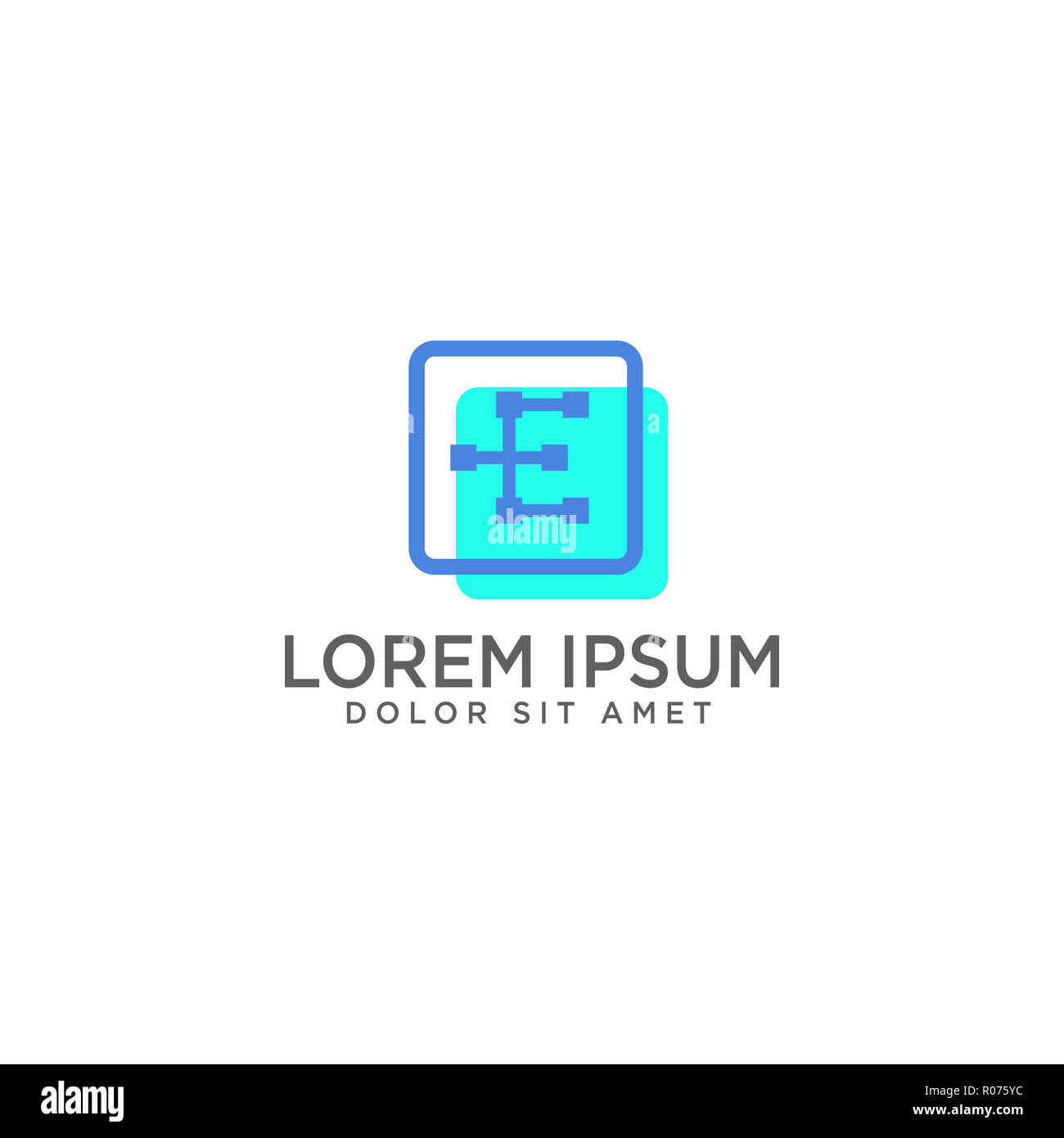 initial E logo template vector illustration and inspiration, ready use ...