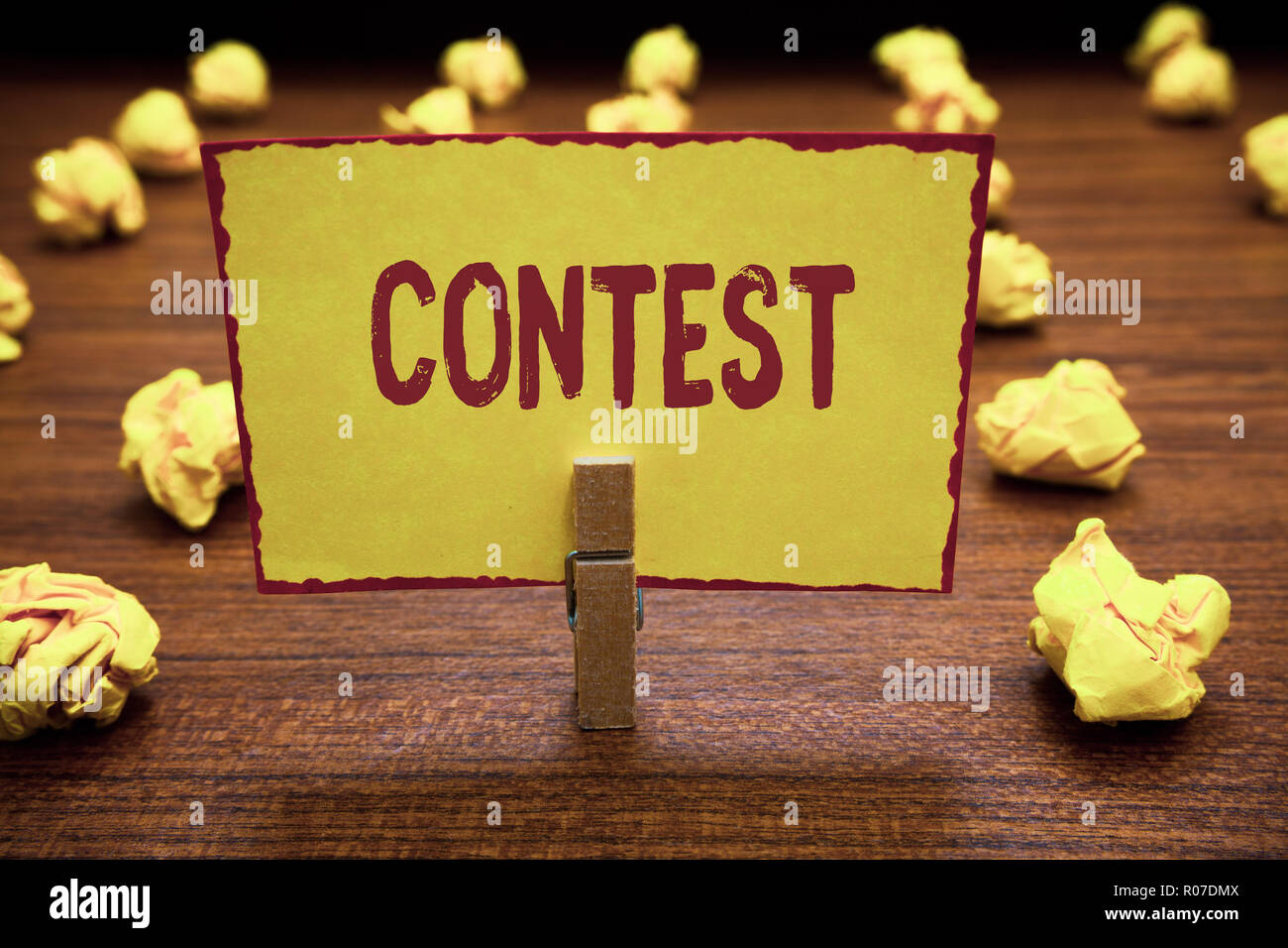Word writing text Contest. Business concept for Competition do better ...