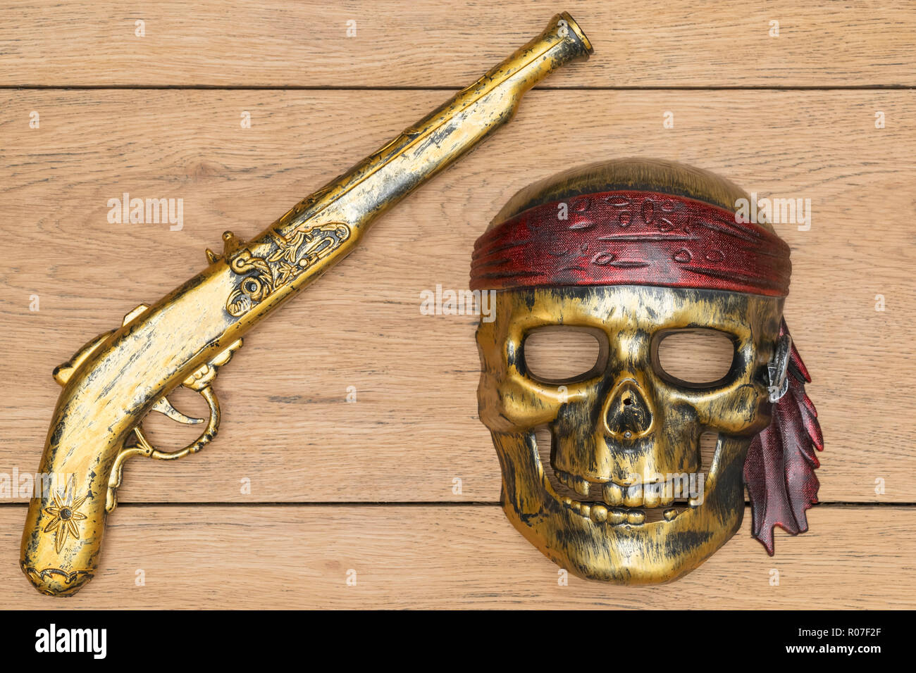 Pirate Skull And Guns