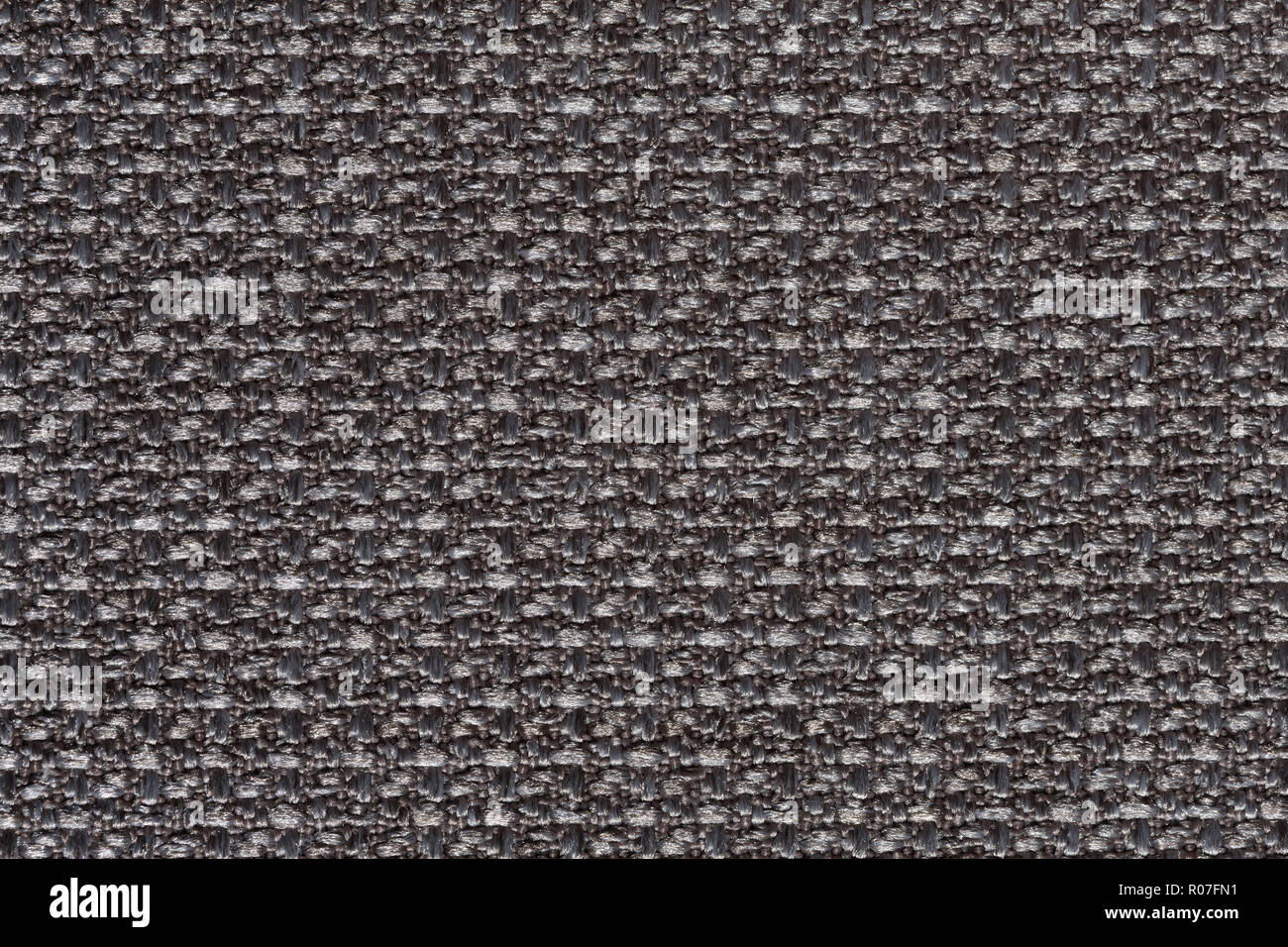 Effective contrast grey fabric texture on macro Stock Photo - Alamy