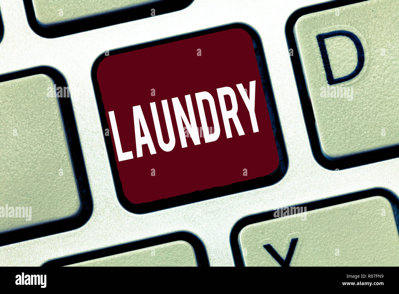 Dirty laundry word hi-res stock photography and images - Alamy