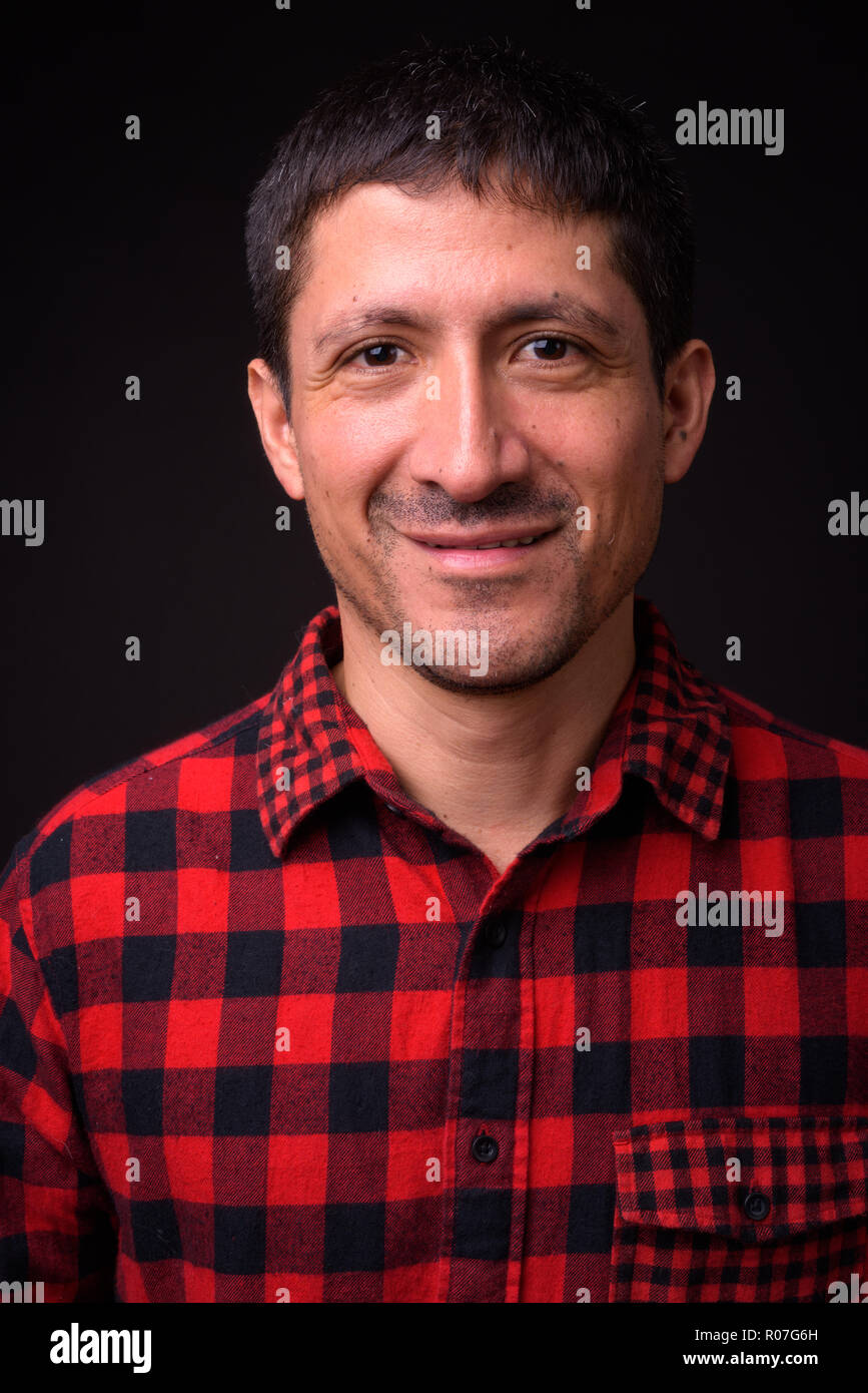 Latin man head portrait hi-res stock photography and images - Alamy