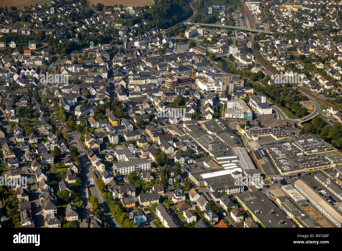 View of the construction site fokus development ag former hertie haus ...