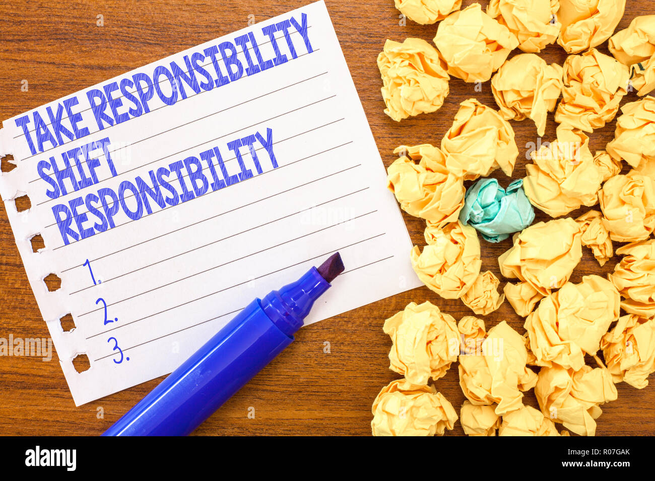 Business ownership responsibility accountability hi-res stock ...