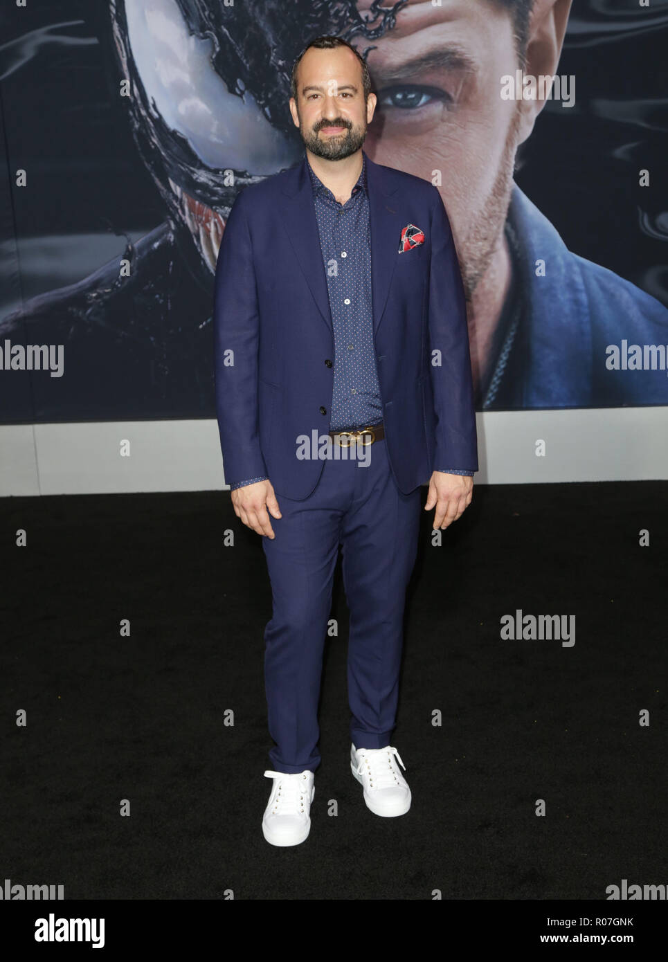 Celebrities attend th World Premiere of “VENOM” at Regency Village ...