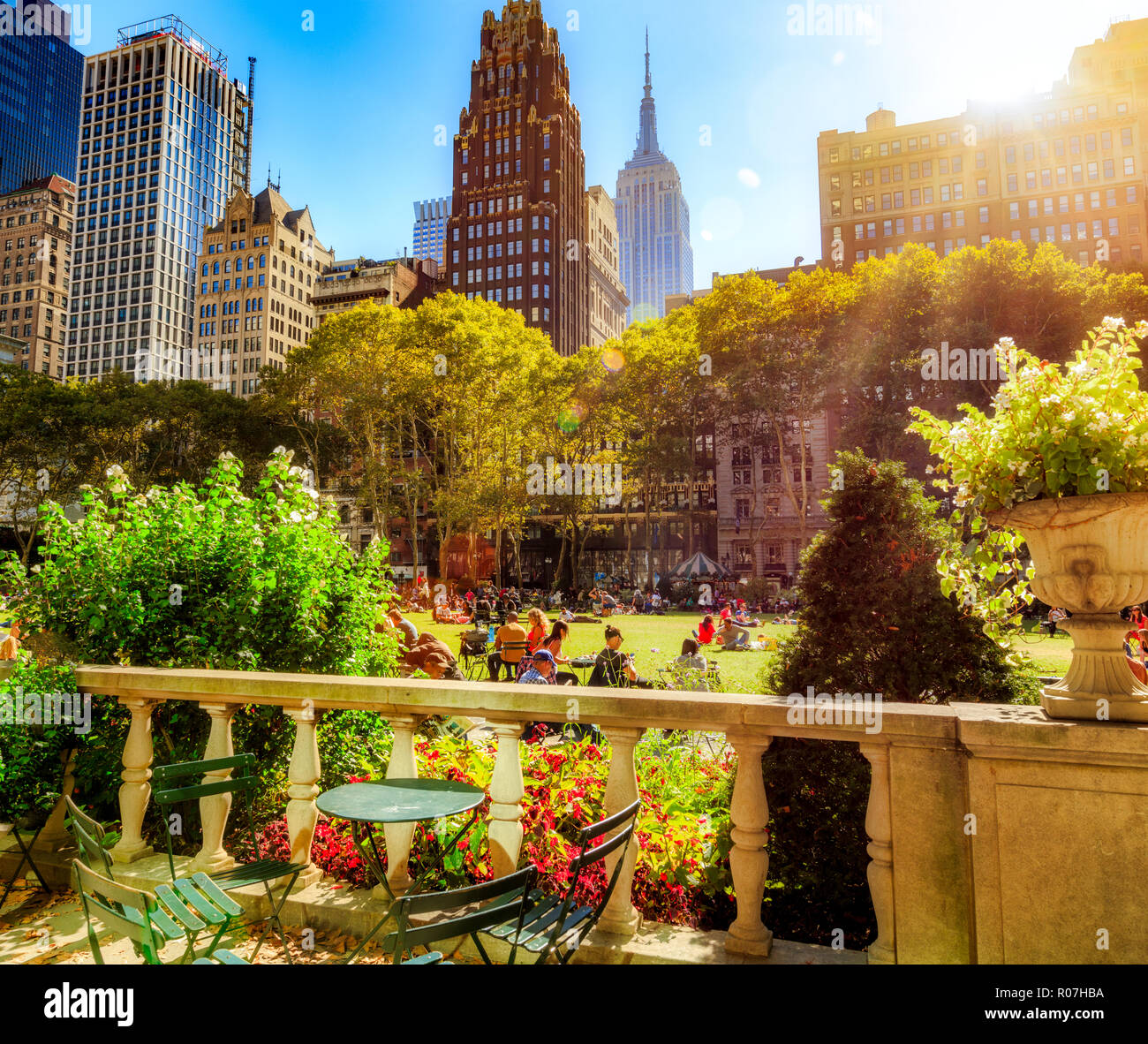 Bryant Park ,New York Stock Photo - Alamy